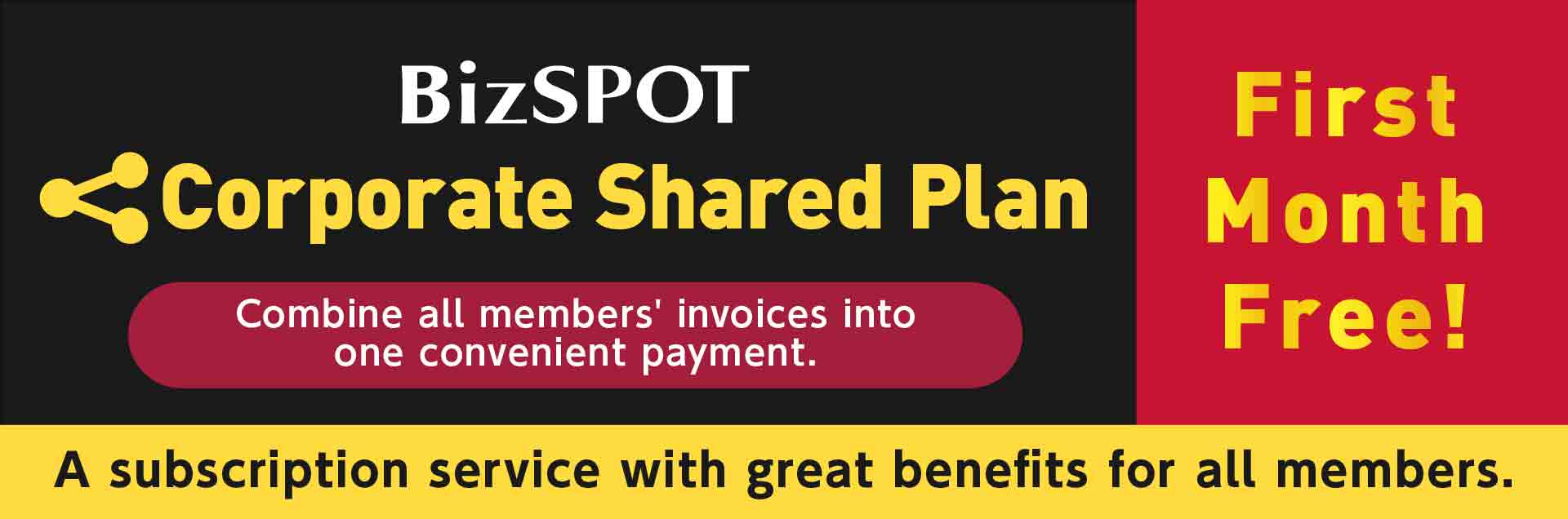 About Corporate Shared Plan | A free business matching app, BizSPOT